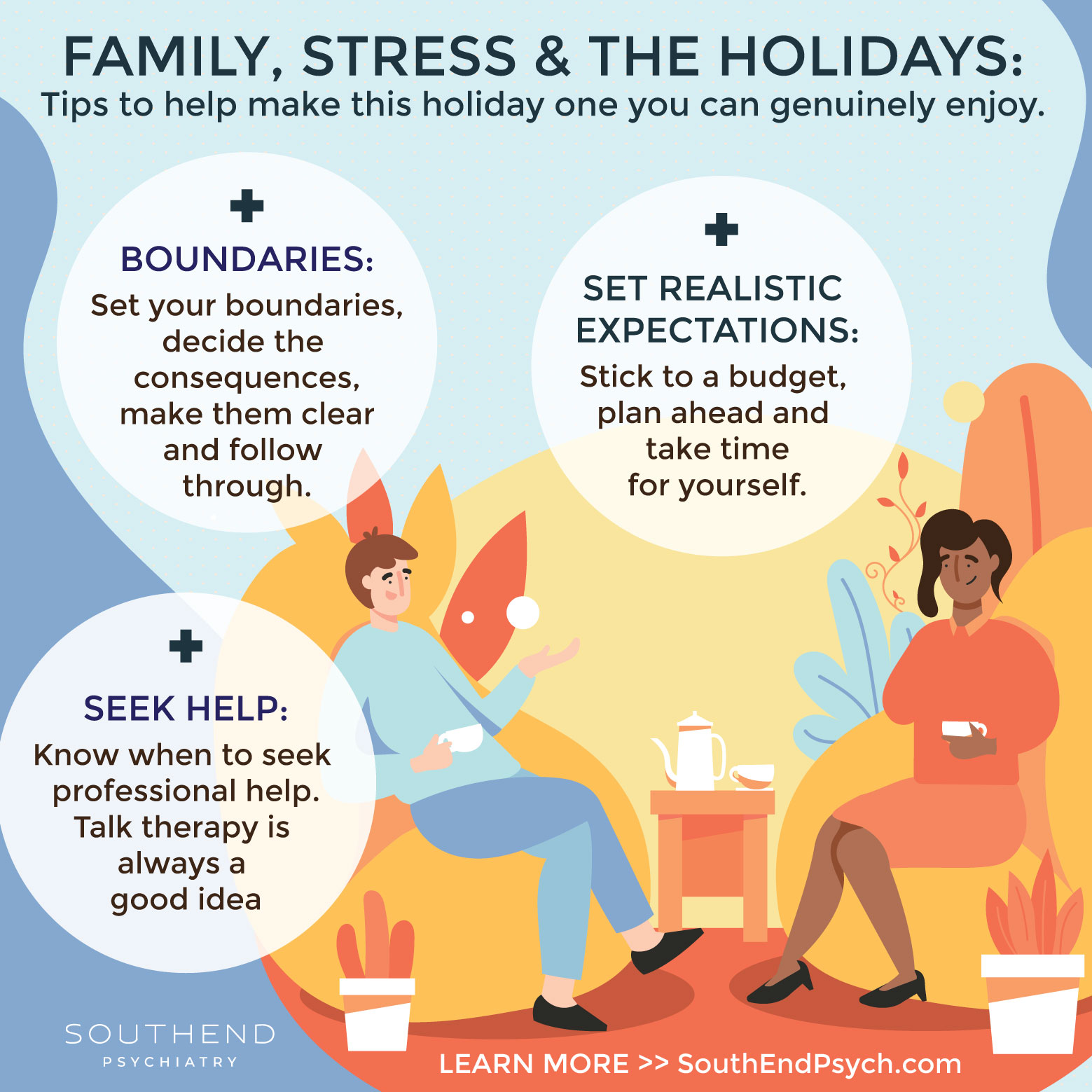 Family, Stress & the Holidays - SouthEnd Psych